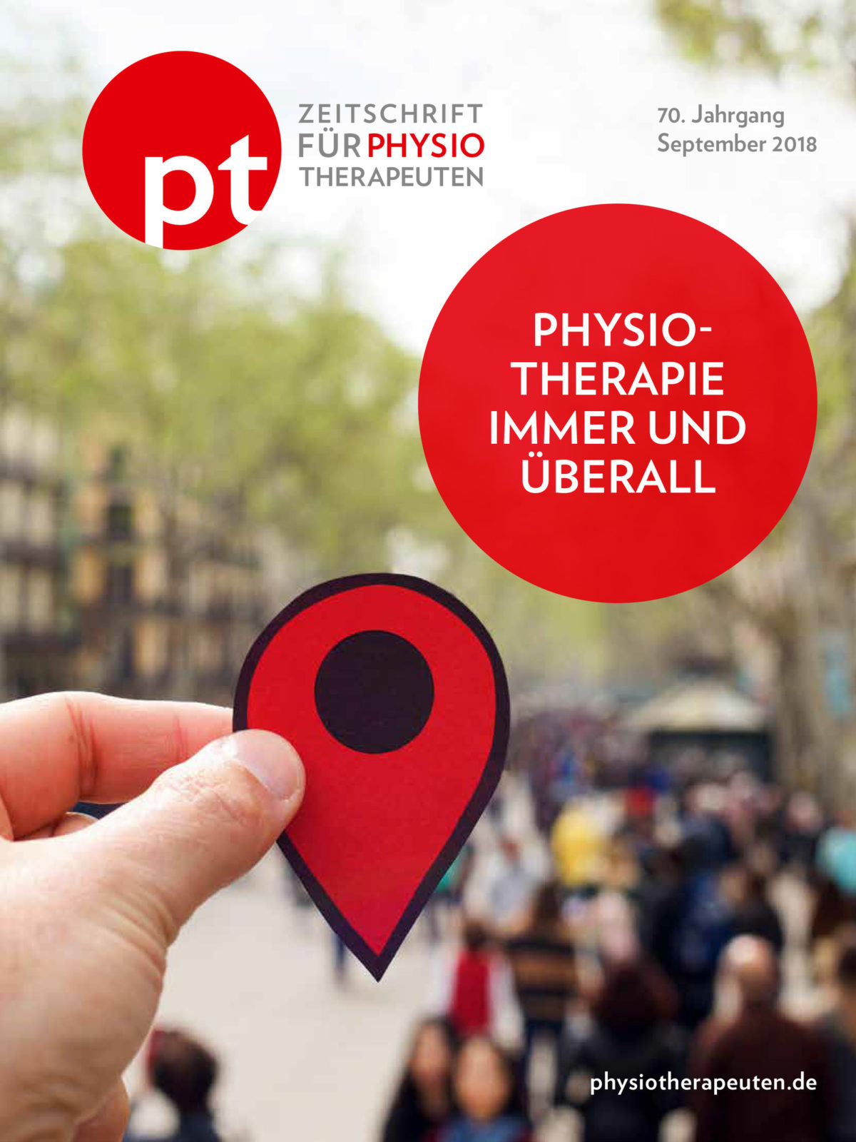 pt September 2018 • pt Zeitschrift für Physiotherapeuten