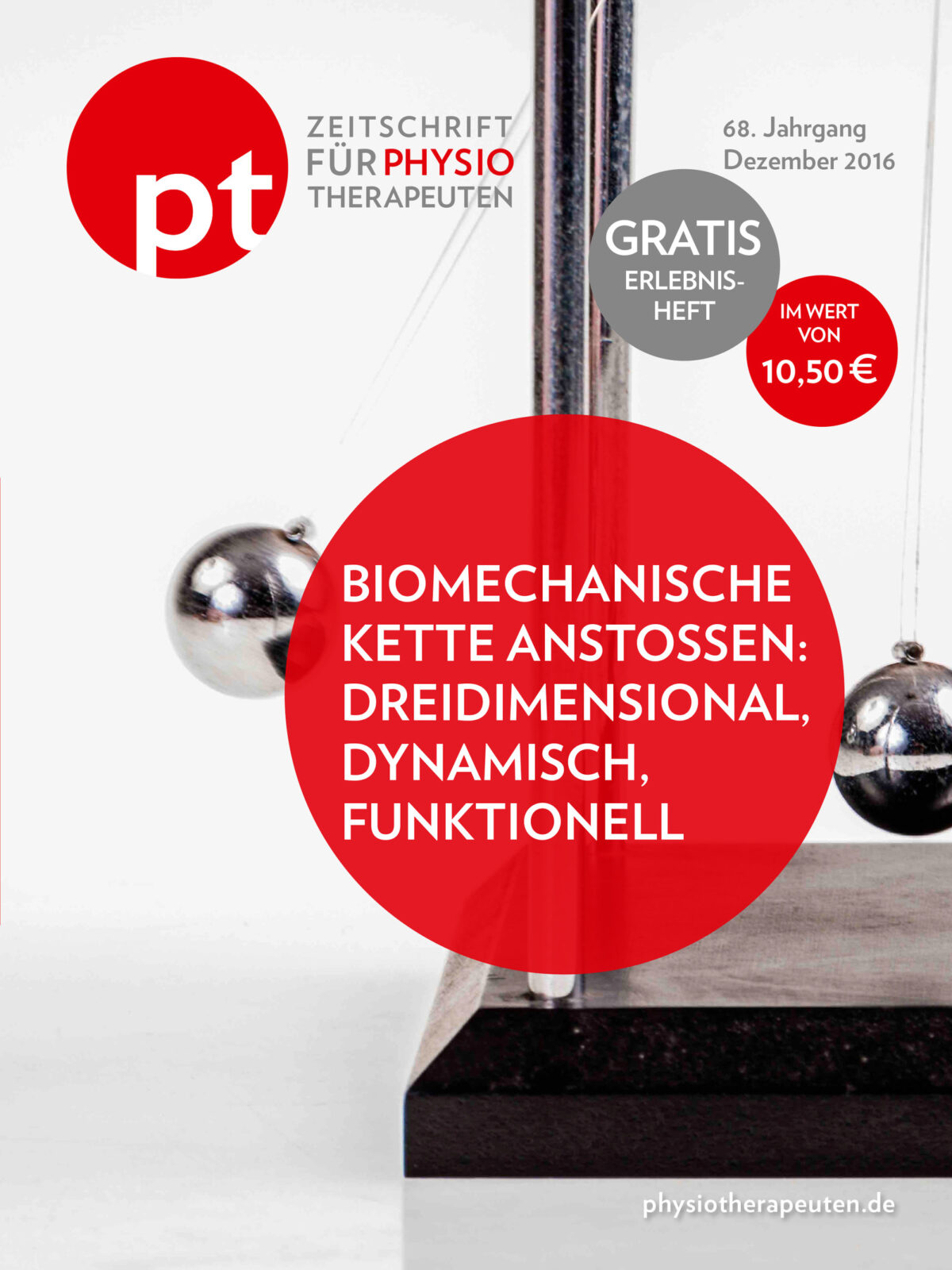 pt Dezember 2016 • pt Zeitschrift für Physiotherapeuten
