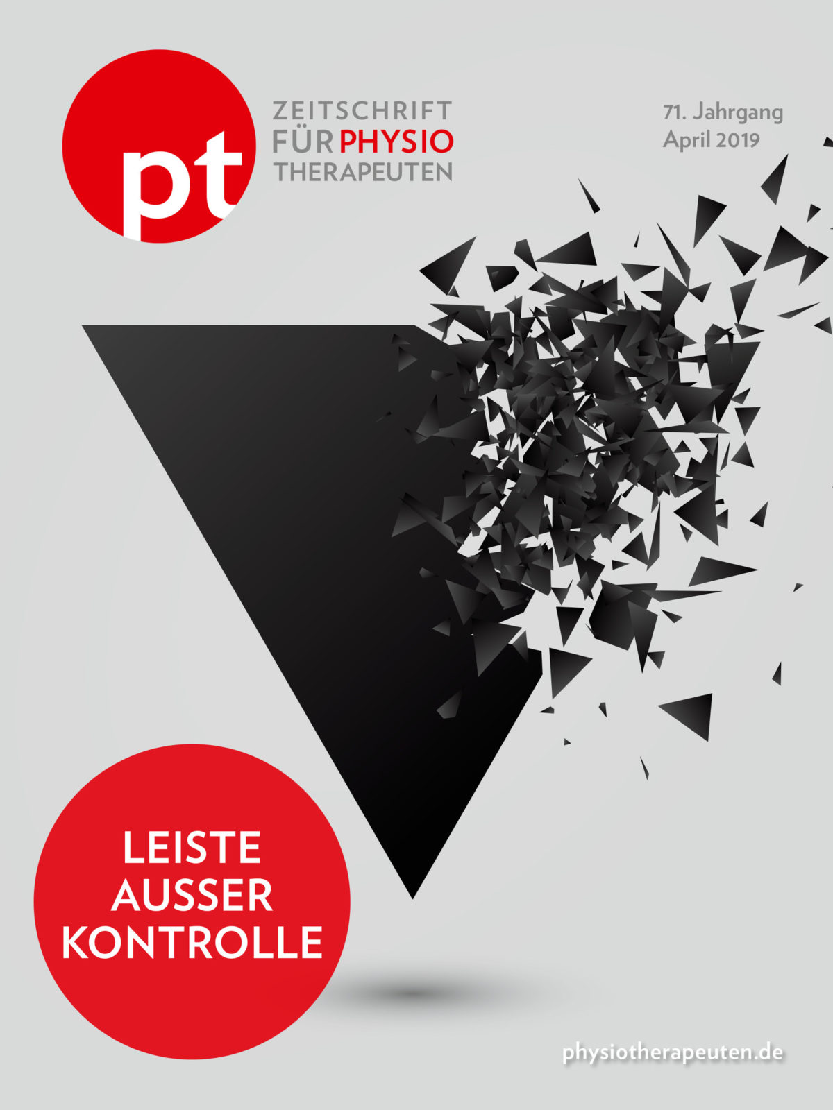 pt April 2019 • pt Zeitschrift für Physiotherapeuten