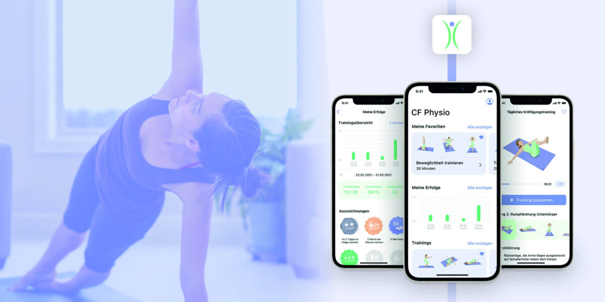Die CF Physio-App – digitale Unterstützung für das tägliche Übungsprogramm • pt Zeitschrift für ...
