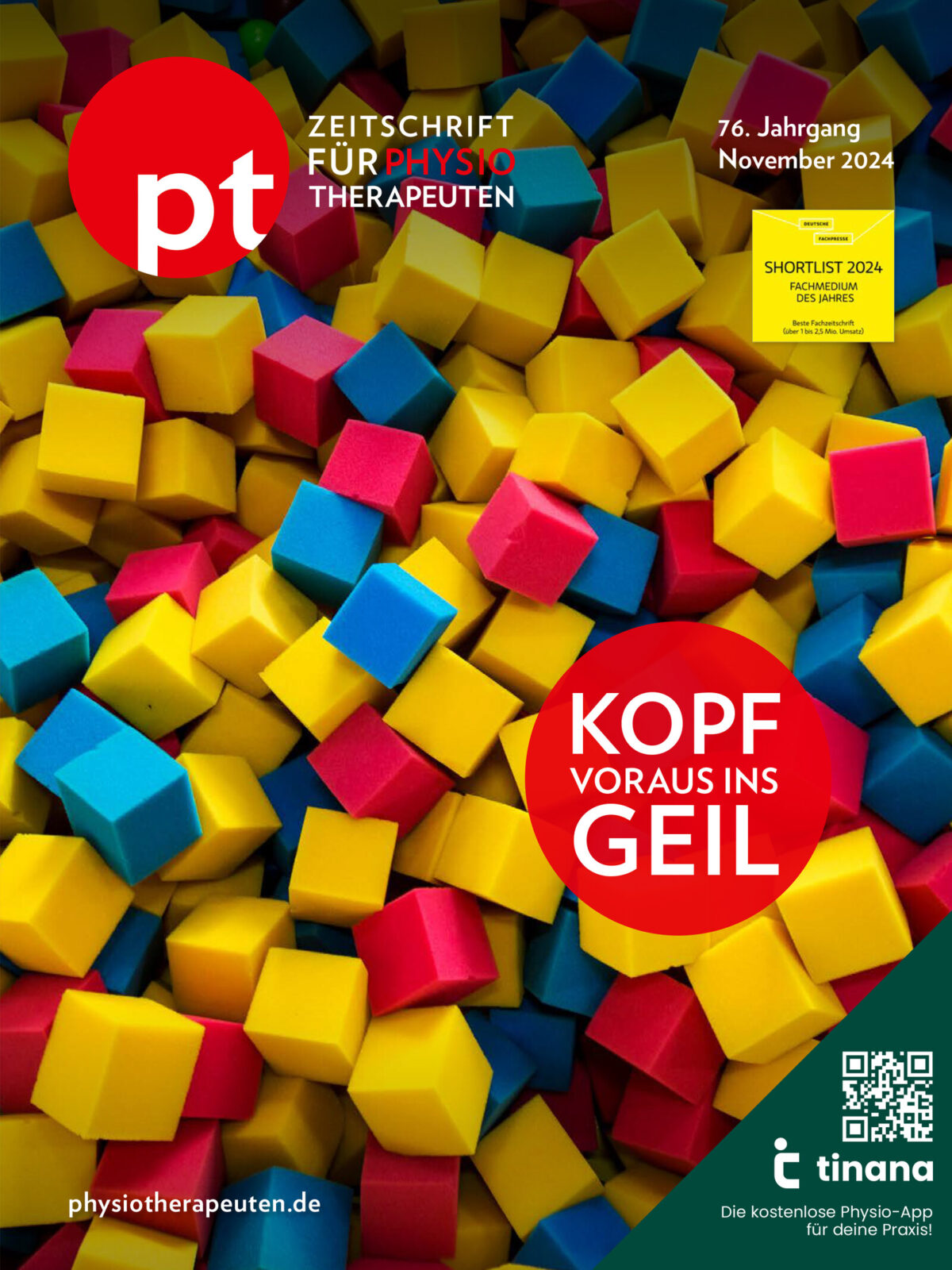 pt November 2024 • pt Zeitschrift für Physiotherapeuten