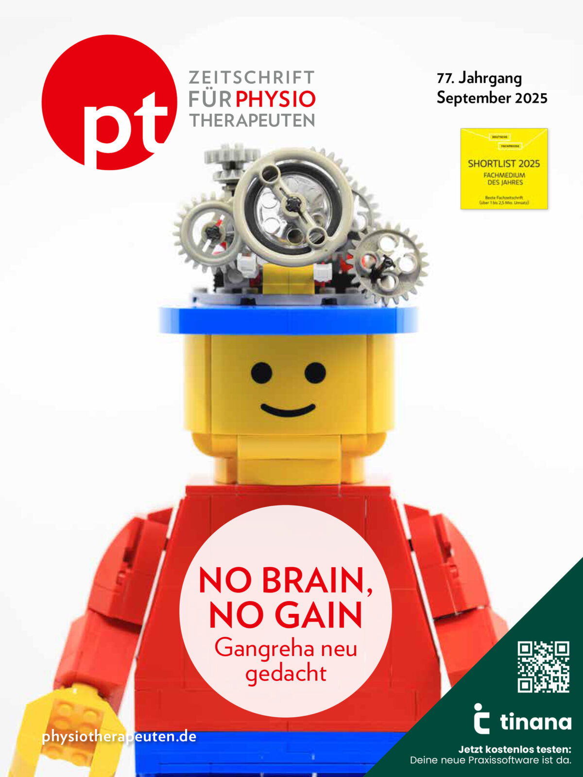 pt September 2025 • pt Zeitschrift für Physiotherapeuten